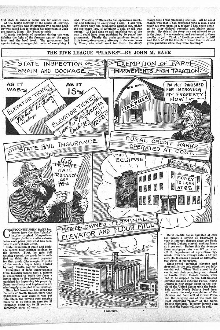 The Birth of the Nonpartisan League | The BND Story